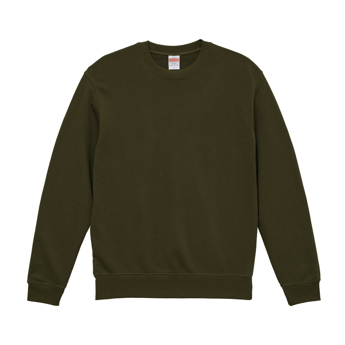5044 - 10.0oz Crew Neck Sweat Olive – United Athle UK